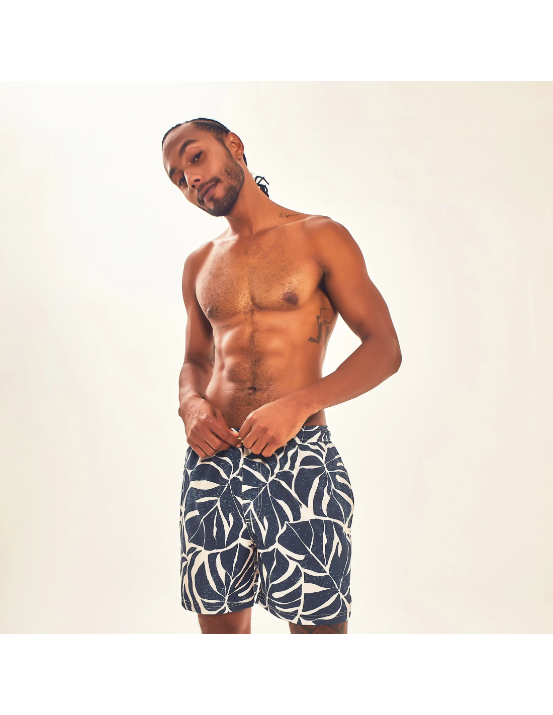 Bermuda Shorts Costela Aco Upf50+ - Marca UV Line