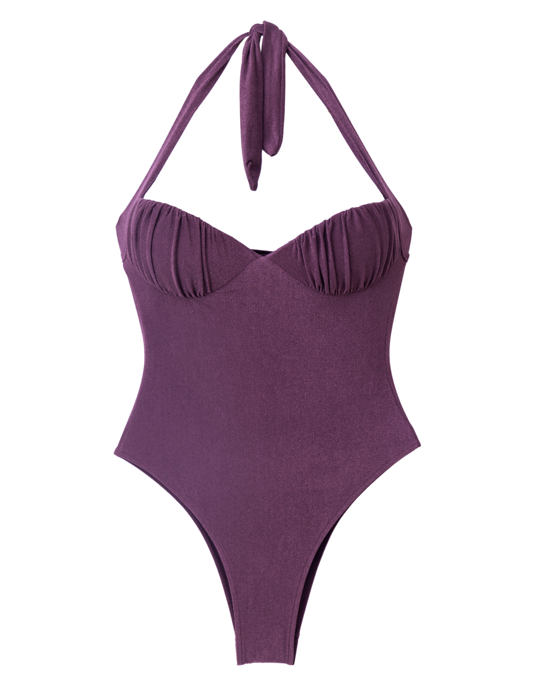 One piece swimsuits Ruched Cup Op Marsala - Brand Despi