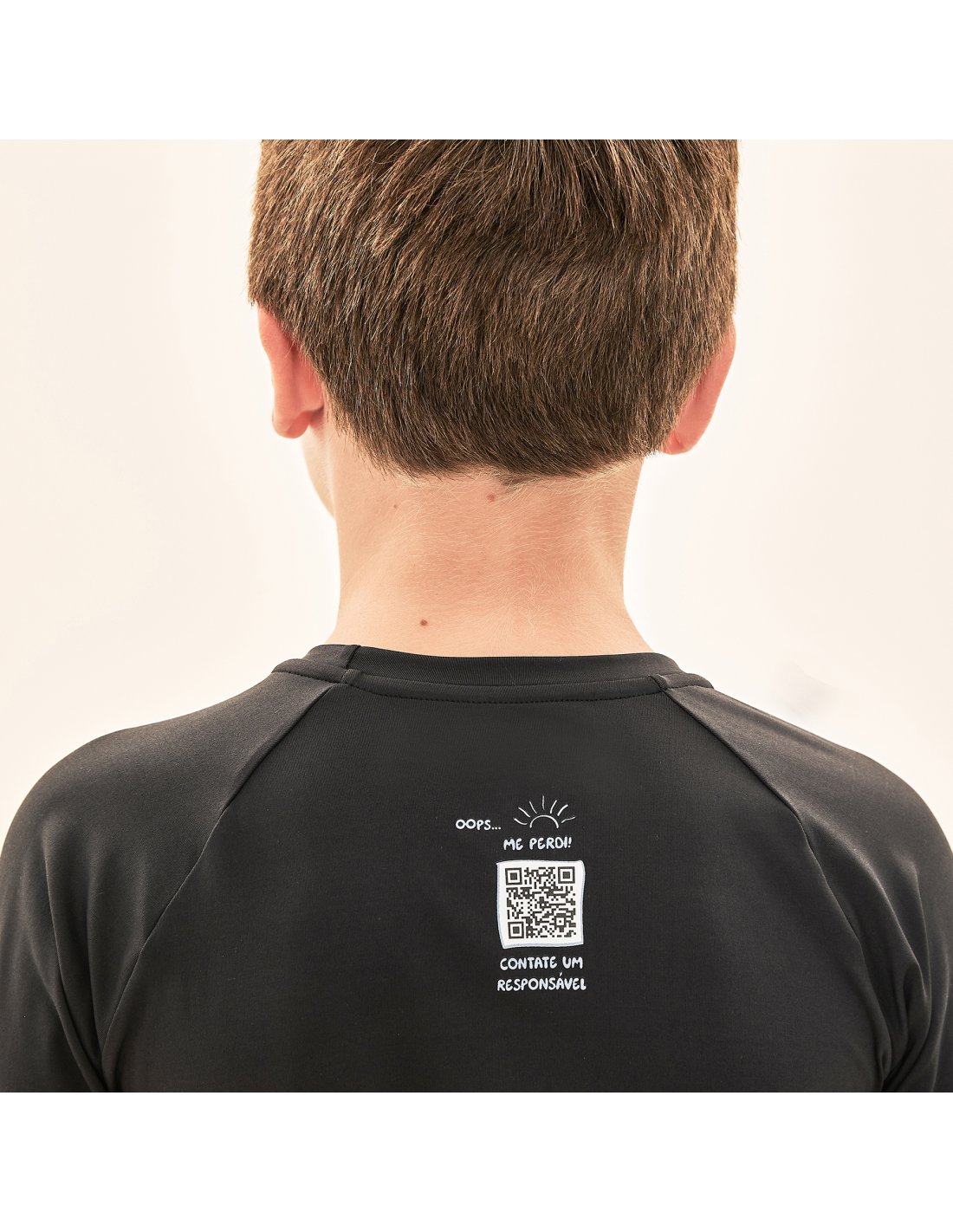 Rash Guard Acqua Qr Code Preto Upf50+ - Marque UV Line