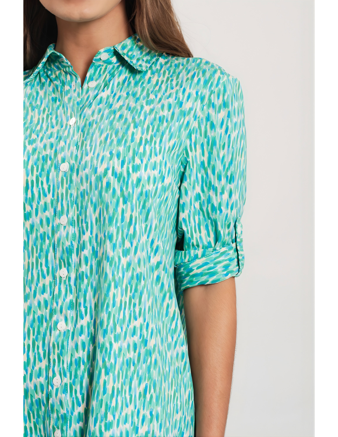 Vestido camisero Reflexo Shirtdress - Marca Blueman