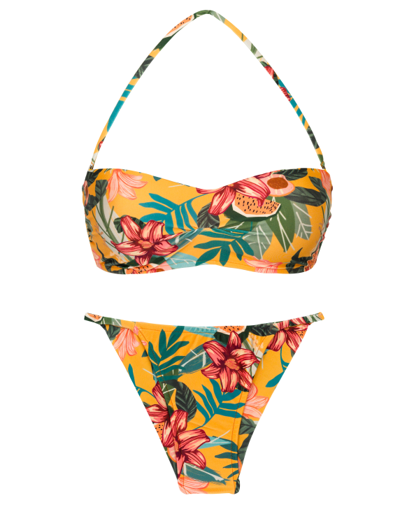 Dvoudílné plavky Set Lis Bandeau-Pli Cheeky-Fixa - Výrobce Rio de Sol